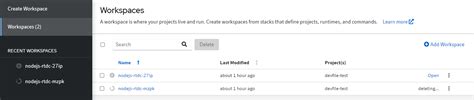 Deleting Devworkspace Failed Cannot Remove Folder Projects Plugins
