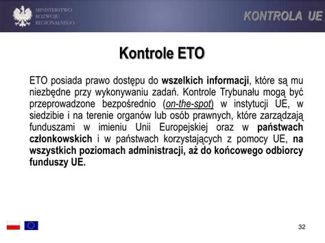 PPT Krajowy system kontroli wdrażania programów operacyjnych