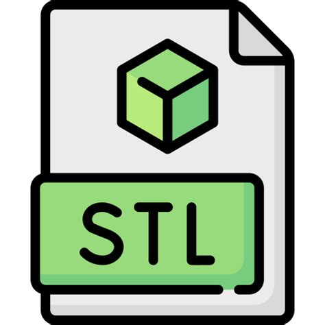 Stl Free Icon
