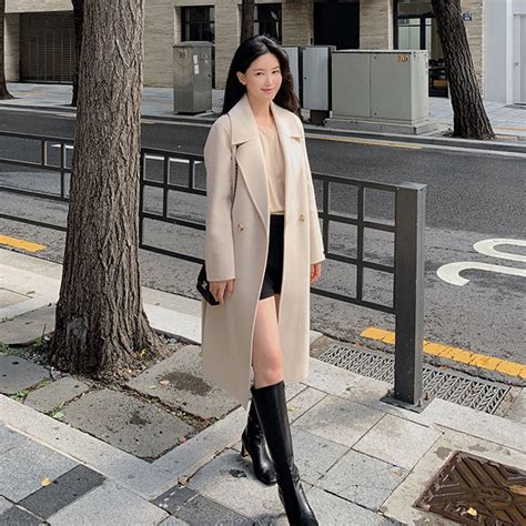 [자체제작] Be Label Premium 테일러드 핸드메이드 코트 에이블리