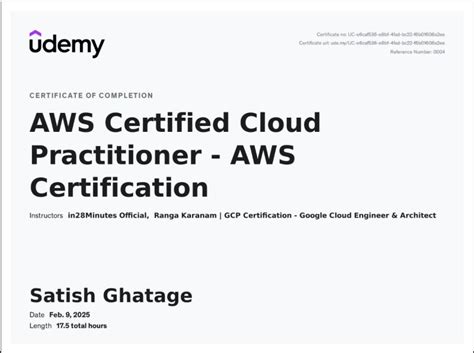 Aws Cloudcomputing Certification Learning Awscloudpractitioner… Satish Ghatage
