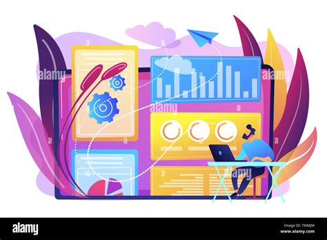 Attribution Modeling Concept Vector Illustration Stock Photo Alamy