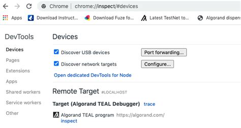 Debugging Smart Contracts Algorand Developer Portal