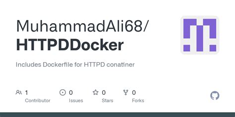 Github Muhammadali68ddocker Includes Dockerfile For D Conatiner