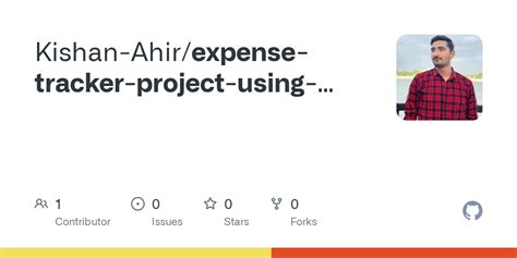 Github Kishan Ahirexpense Tracker Project Using Local Storage