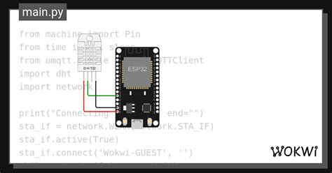 Dht22mqttpublish Wokwi Esp32 Stm32 Arduino Simulator