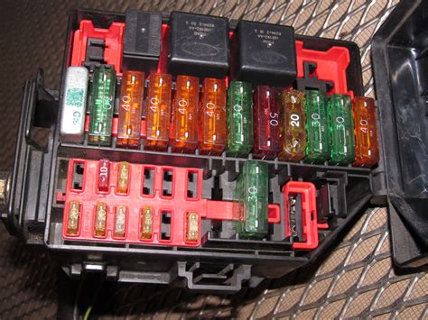 Fuse Box Diagram Ford Mustang 1998 2004