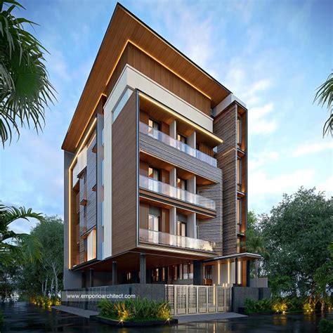 Desain Kost Modern 2 Lantai Ibu Wenny Di Jakarta 7848 Desain Kost