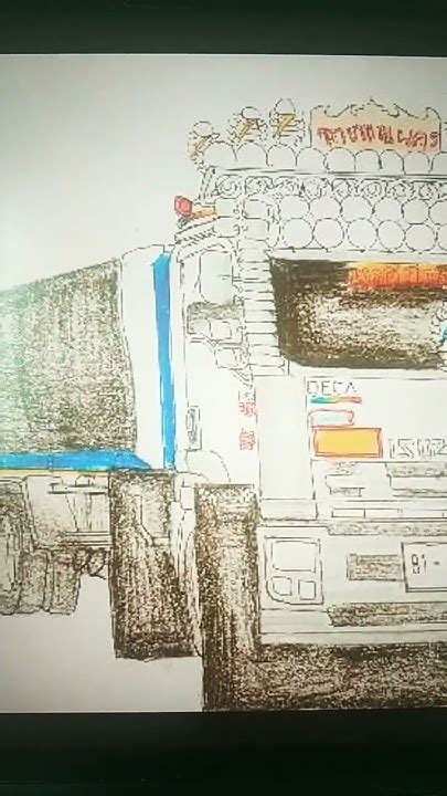 วาดรูประบายสีรถดั้มพ่วงสวยๆจากfcเพจครับ Youtube