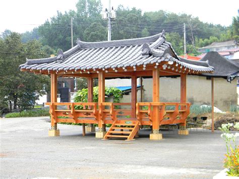 이중부연 사각정자 이동형