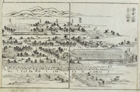 蓮華王院三十三間堂図絵画像
