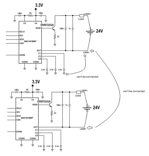 Dac161s997 Connect Multiple Analog Outputs Data Converters Forum