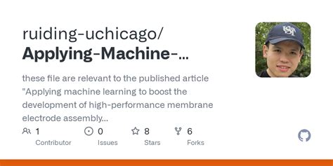 Github Ruiding Uchicago Applying Machine Learning To Boost The