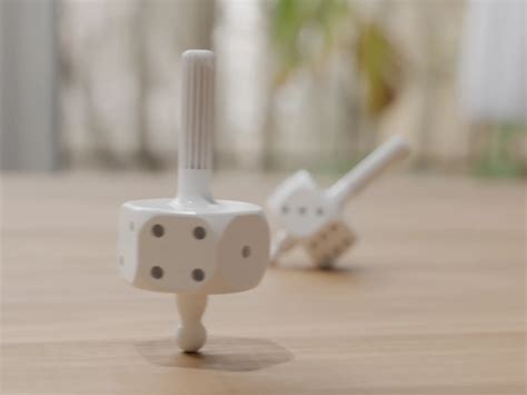 Spindice A Spinning Dice Top With A Twist By Matchete Makerworld