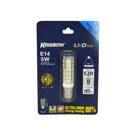 Jual Krisbow Bohlam Led Soket E14 5w Merdeka Hardware Shopee Indonesia