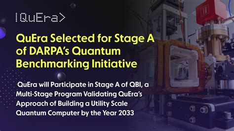 Quantumcomputing Darpa Qbi Quantumbenchmarking Faulttolerance… Quera Computing Inc