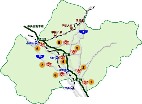 図書館一覧 北杜市立図書館