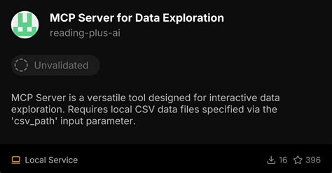 Data Exploration用mcp Server Mcp Se · Lobehub
