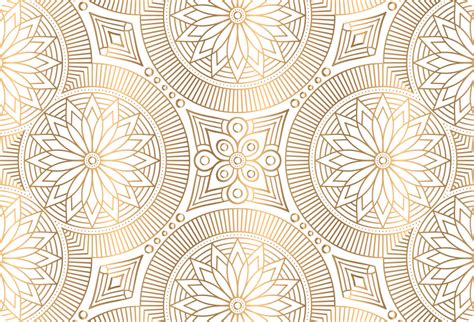 Autocolante Decorativo Para PC Mandala Em Tons Dourados TenStickers