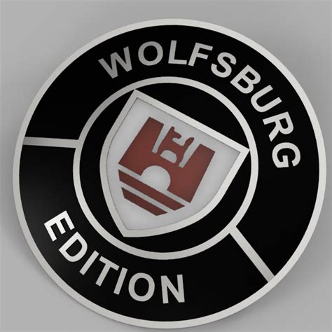 Download 3mf File Wolfsburg Emblem Vw Golf Wolfsburg • Design To 3d