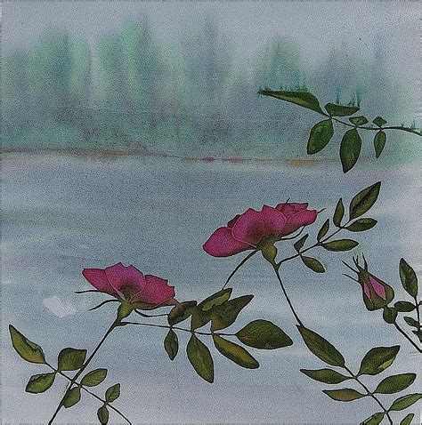 Wild Rose Tapestry Textile By Carolyn Doe Fine Art America