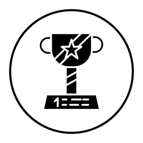 Premium Vector Trophy Vector Illustration