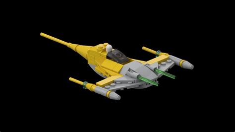 Lego Moc N1 Naboo Starfighter 30383 Upgrade By Szalonychemik