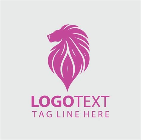 Lion Logo Royalty Free Vector Image Vectorstock