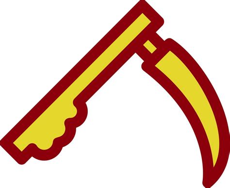 Scythe Vector Icon Design 15340230 Vector Art At Vecteezy