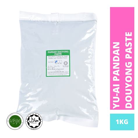 Pandan Dauyong Paste 1kg Pandan Dauyong Filling 1kg Inti Pandan