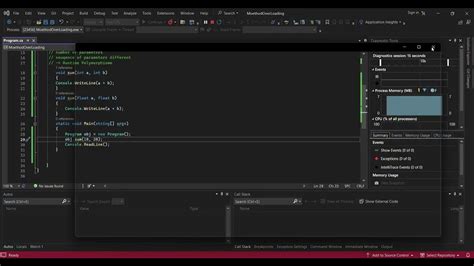 method overloading polymorphism c framework youtube