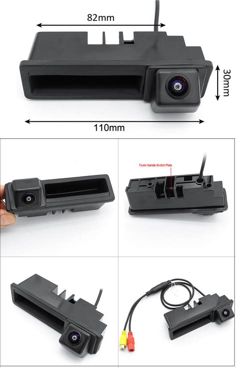 Hd Ccd Car Reverse Camera For Audi A4 B7 Mk4 B8 A6 C6 A8 Mk2 Boot