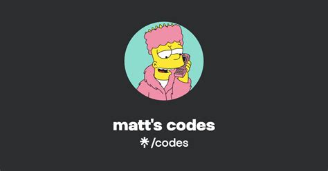 Matts Codes Linktree