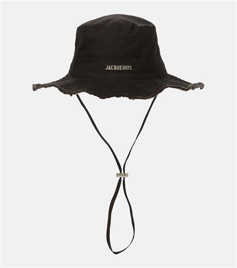 Le Bob Artichaut Bucket Hat In Black Jacquemus Mytheresa