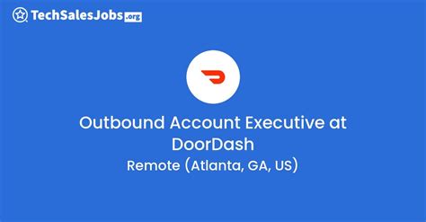 Outbound Account Executive At Doordash Rtechsalesjobs