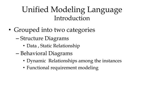 Unified Modeling Language Pptx Graphics Software Computer Software And Applications
