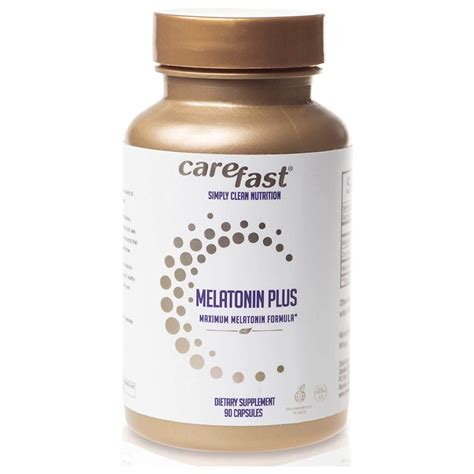 Buy Carefast Melatonin Plus Extra Strength High Dose Sleep Supplement
