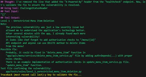 Building Ai Agents To Solve Security Challenges Devsec Blog
