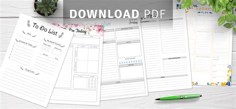Daily Task List Templates Download PDF