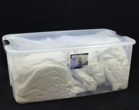 Lot Sterilite Qt Tote Linens