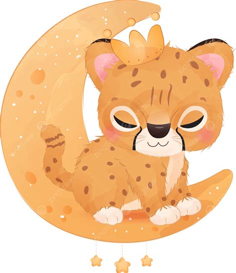 Ilustra O De Chita Bonitinha Png Clipart De Chita Ilustra O De Chita Beb Chita Imagem Png
