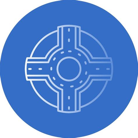 Roundabout Gradient Line Circle Icon 41652882 Vector Art At Vecteezy