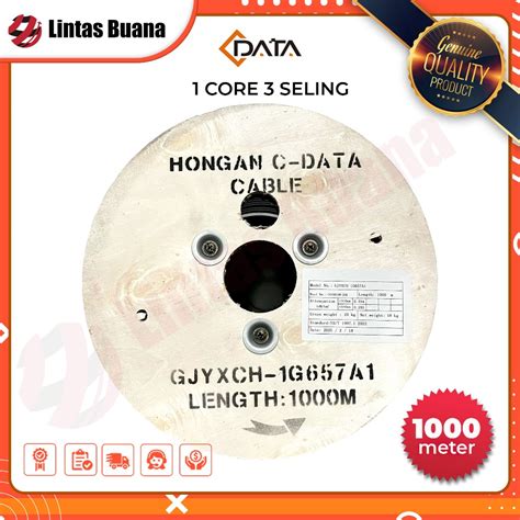 Jual C Data Kabel Dropcore 1 Core 3 Seling 1000 Meter Cdata Drop Core