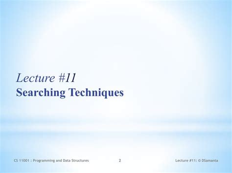 Introduction Of Searching In Data Structure And Its Types Pptx