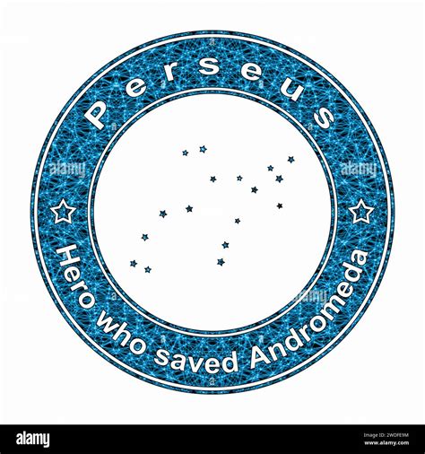 Perseus Star Constellation Cluster Of Stars Hero Constellation Stock