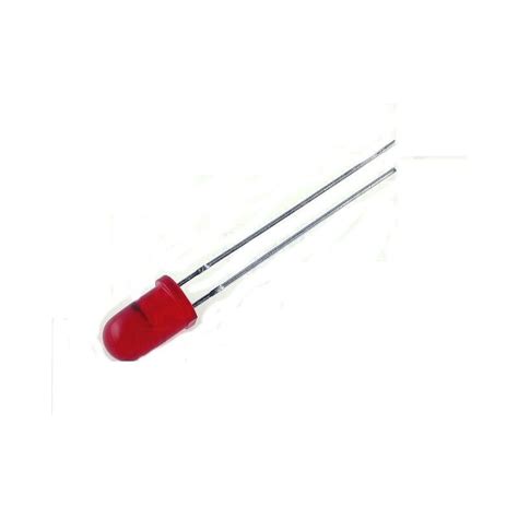 Diodo Led 5mm Intermitente Rojo 300mcd 3 14v 60Âº L 56bsrd B