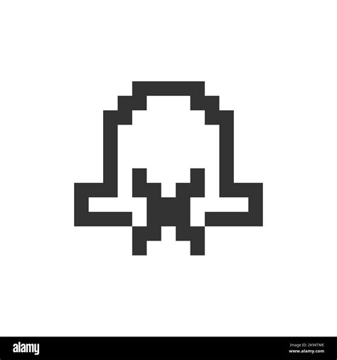 Silent Notifications Pixelated Ui Icon Stock Vector Image Art Alamy