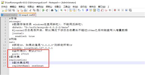 mongodb副本集搭建和读写分离配置 windows搭建mongo副本集集群 csdn博客