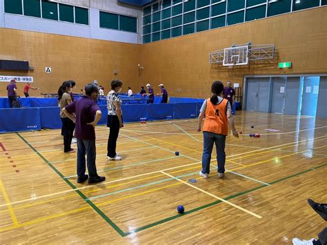 船橋市ボッチャ交流大会 船橋障がい者スポーツ協会