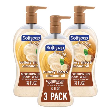 Softsoap Moisturizing Body Wash Gp27 Shea And Almond Oil 32 Ounce Pump